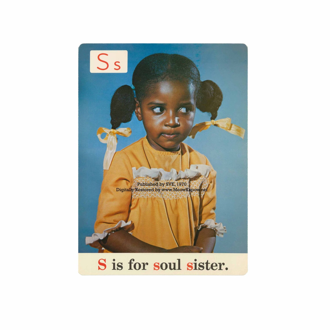 Back to School Vintage Alphabet // ABC Flashcard Letters // - Etsy