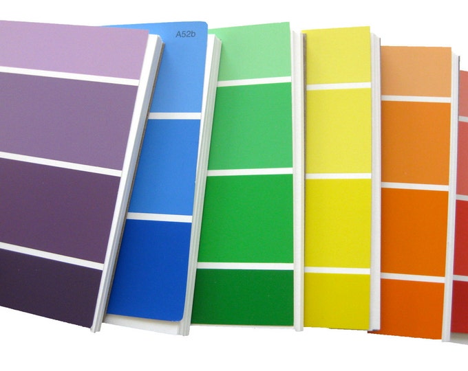 Choose Your Color Paint Sample Notebook - Etsy