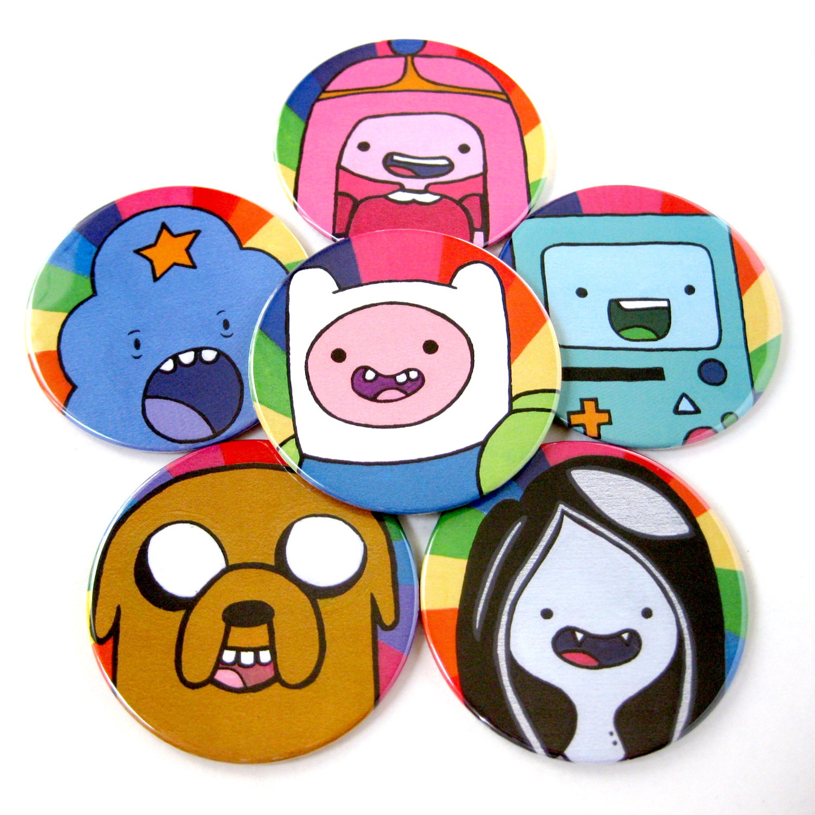 Adventure Time Magnet // Lumpy Space Princess Fan Art - Etsy