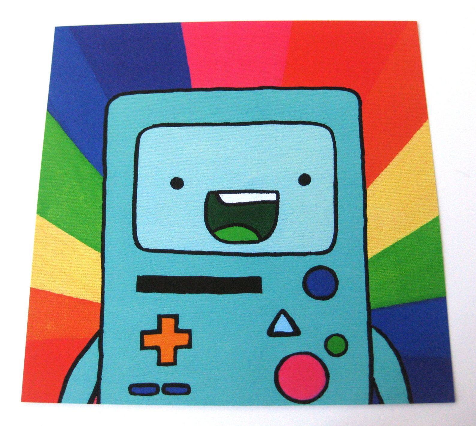 BMO // Adventure Time Fan Art Print - Etsy