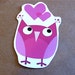 Valentine Printables // Owls // Printable Stationery Set With Envelope ...