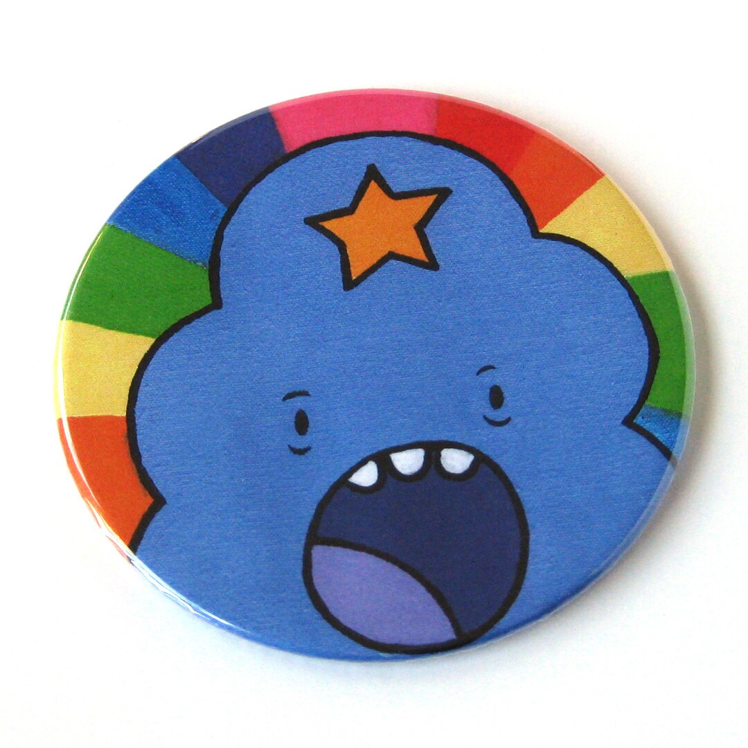 Adventure Time Magnet // Lumpy Space Princess Fan Art - Etsy