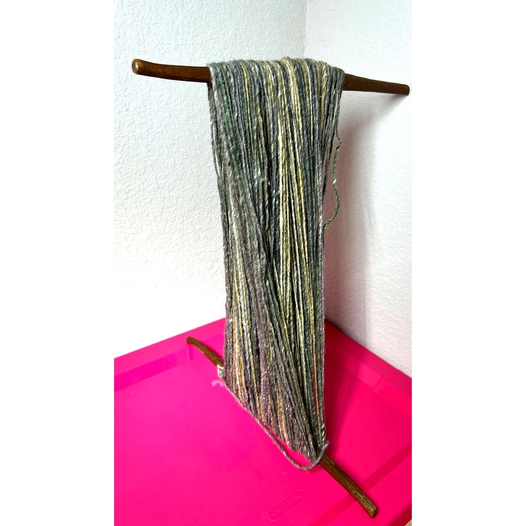 18" Primitive Antique Wood Niddy Noddy/knitty Knotty Skein Winding Tool ...