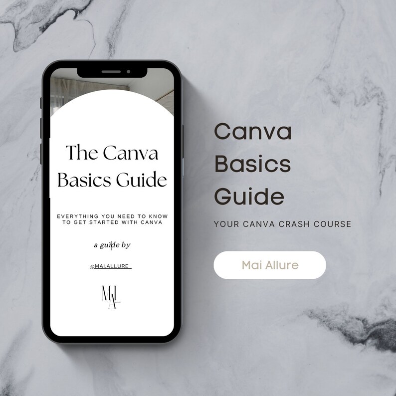 Canva Basics Guide | Canva Crash Course - Etsy Australia