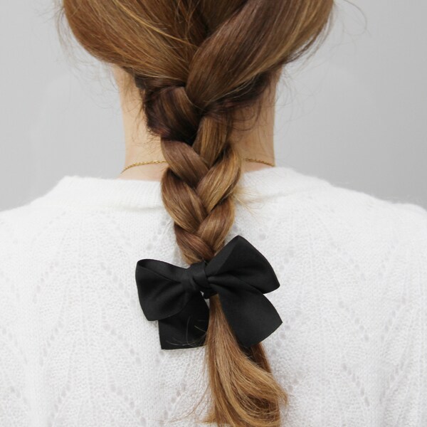 Small Black Bow - Etsy