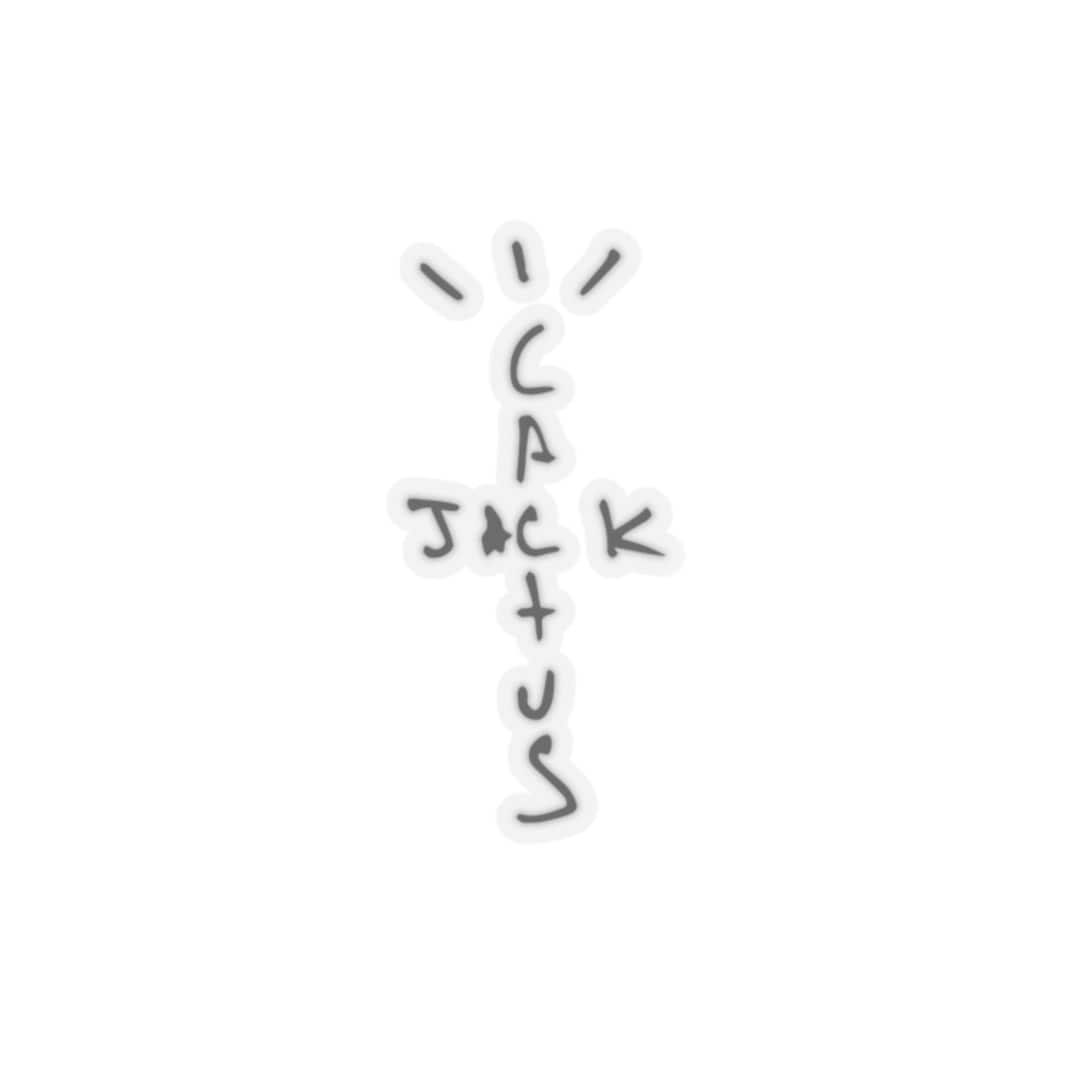 Travis Scott Transparent Sticker Cactus Jack Astroworld Utopia Hip Hop ...
