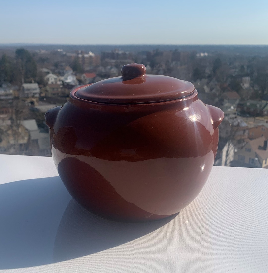 Vintage Bean Pot - Stoneware - I Think It's an Early Watt - Beautiful ...
