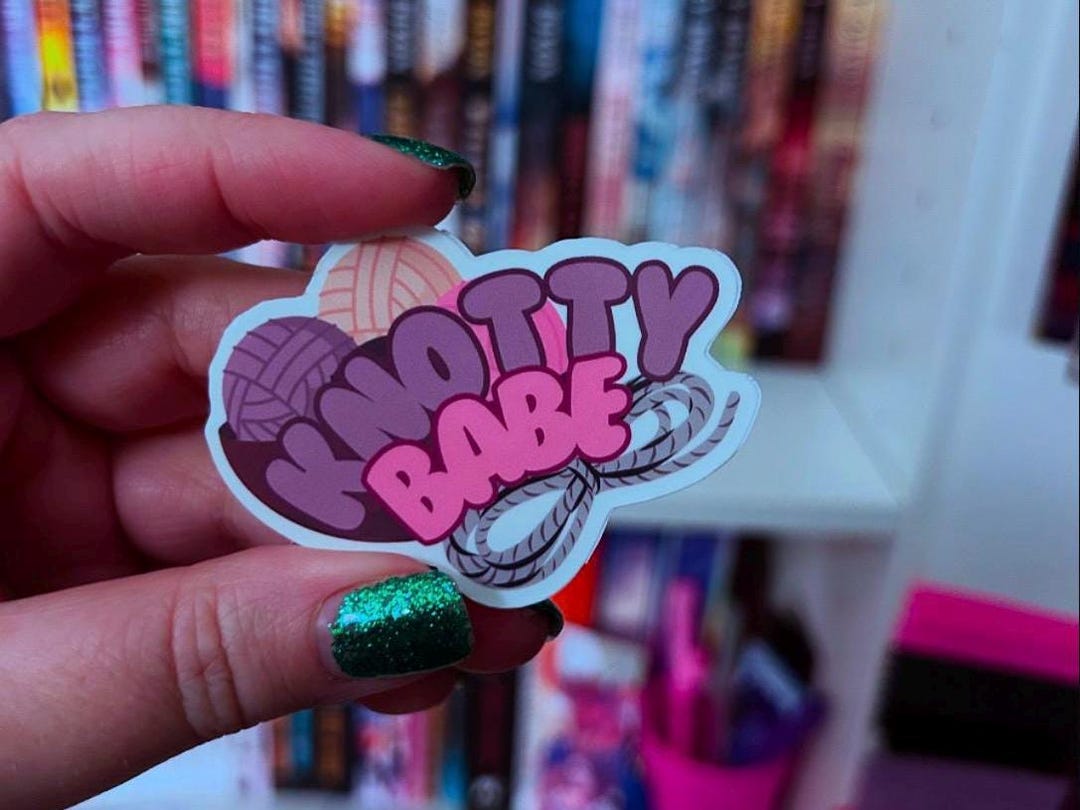 Knotty Babe Sticker - Omegaverse - Monster Romance - Etsy