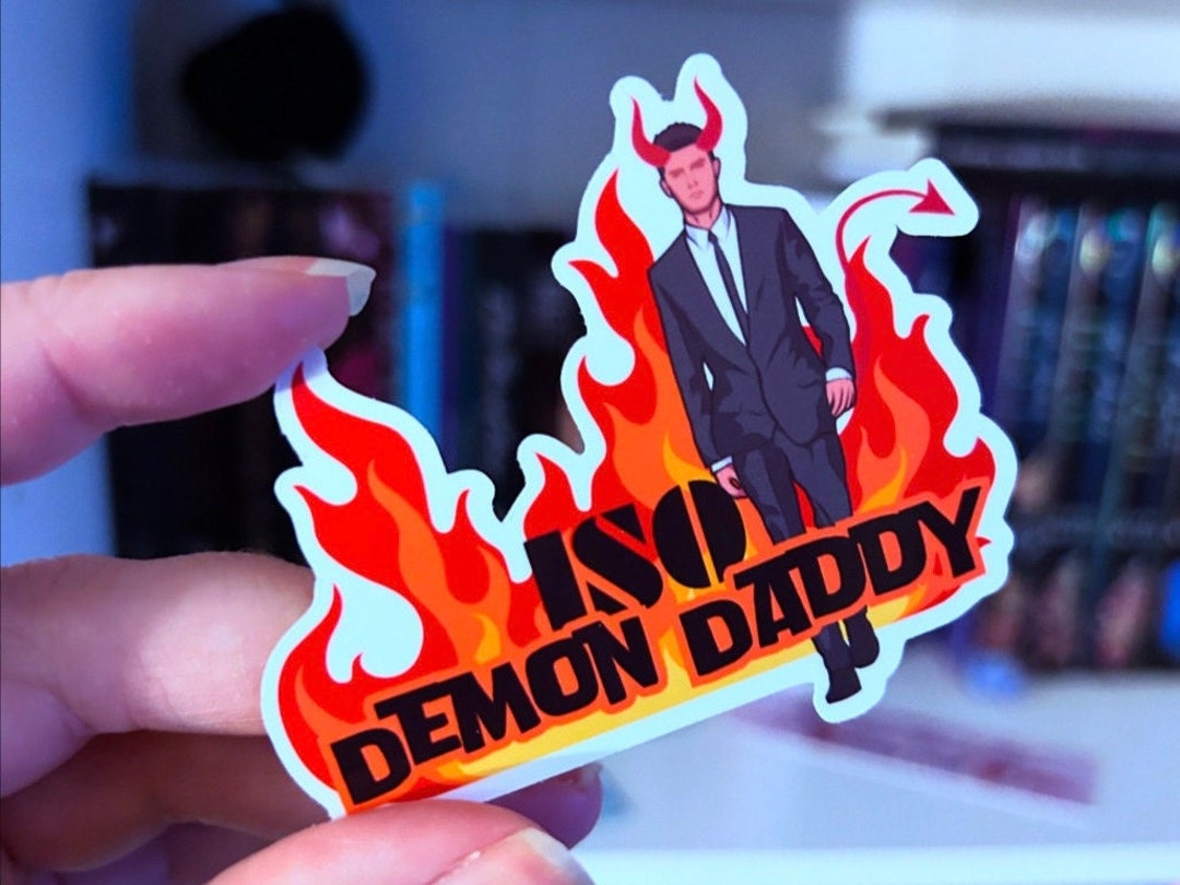 ISO Demon Daddy Sticker, Monster Romance, Monster Lover, Spicy Romance ...