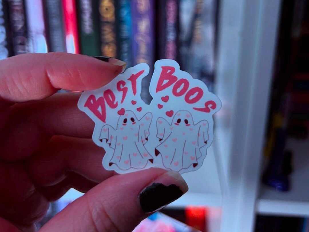 Best Boos Ghost Sticker - Valentine’s Day - Ghostie - Etsy
