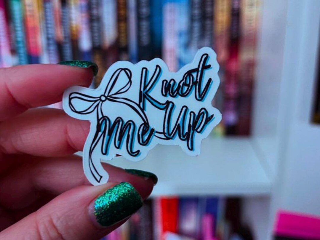 Knot Me up Bow Sticker - Omegaverse - Monster Romance - Etsy