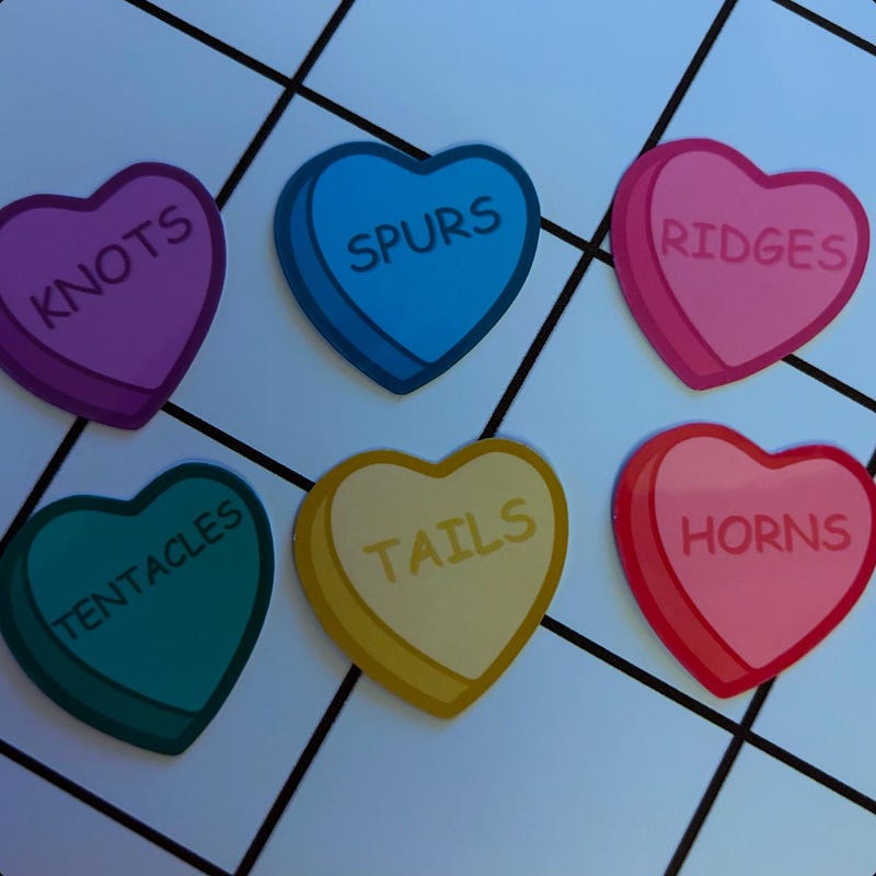 Candy Hearts - Etsy