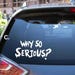 Why so Serious? Decal - Sticker for Cars, Laptop, Vehicle, Custom. - Etsy