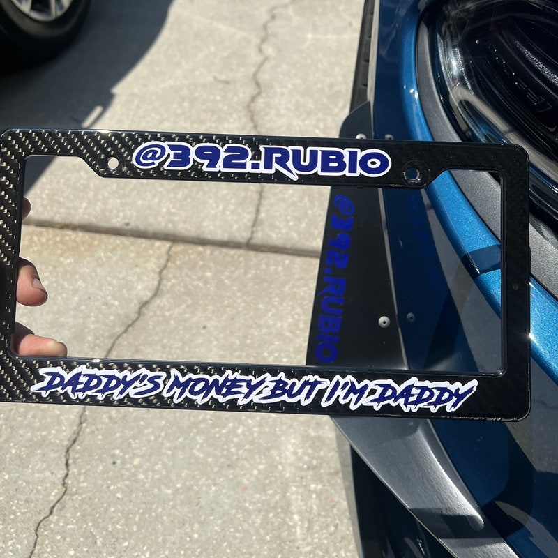 License Plate Frame - Etsy