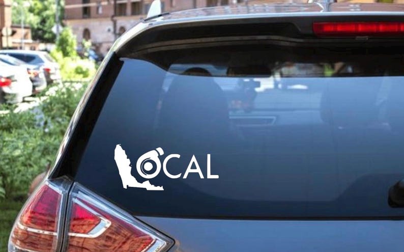 Florida Local With Turbo Decal - Decal for Cars, Laptop, Vehicle, and ...