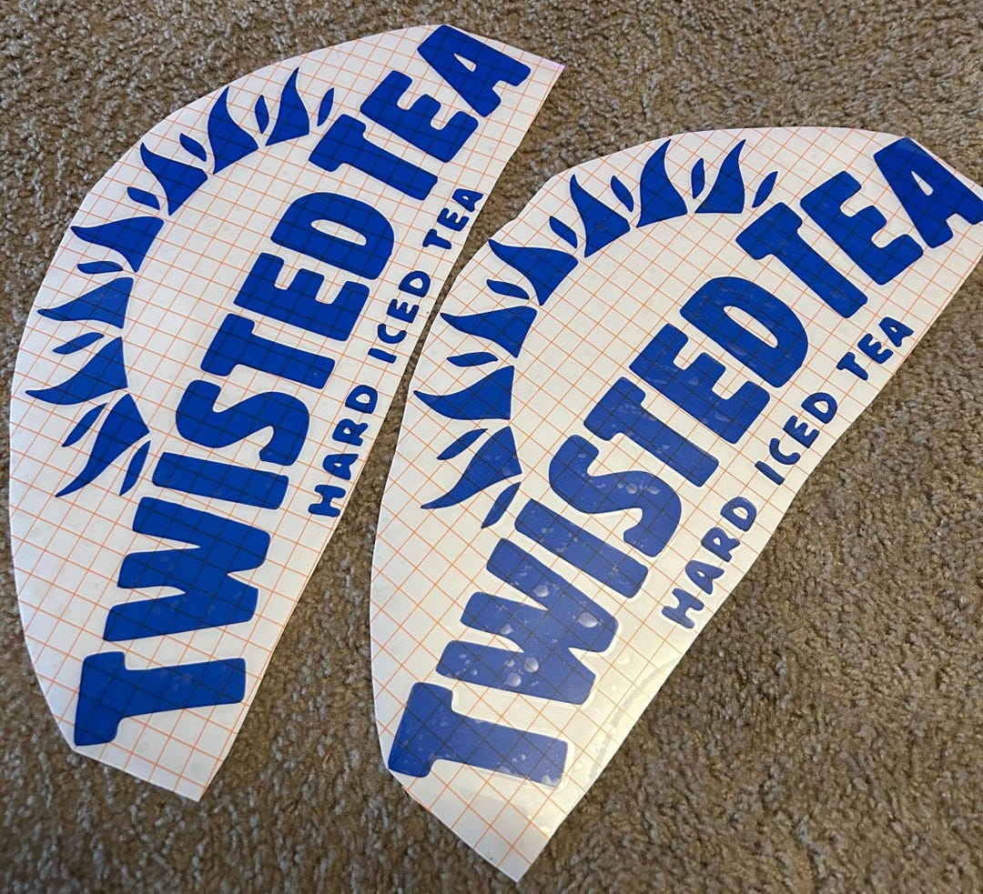 Twisted Tea Decal - Decal for Cars, Laptop, Vehicle, and Custom. - Etsy