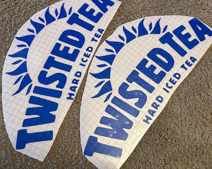 Twisted Tea Slap Sticker - Etsy
