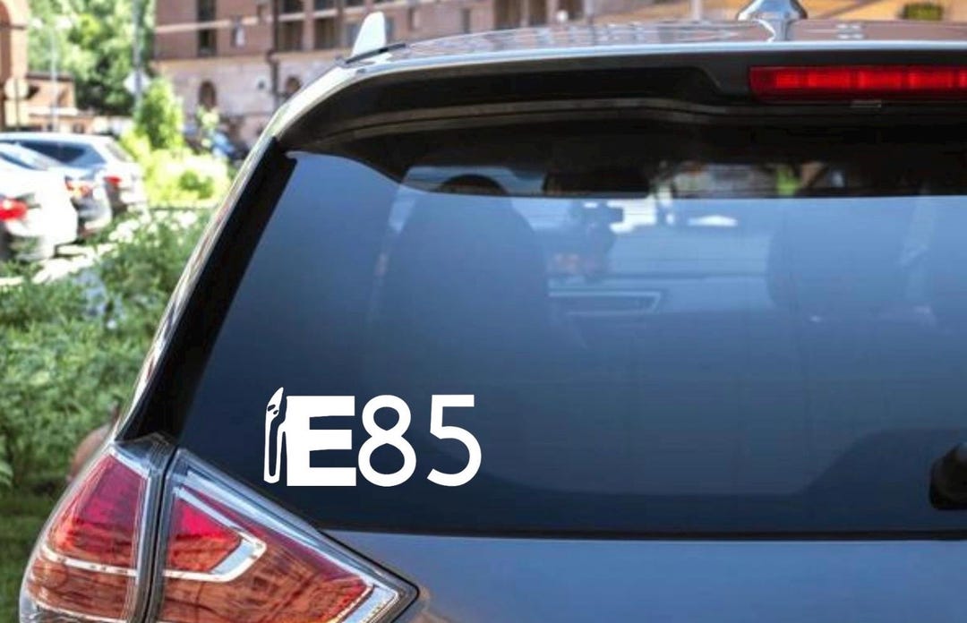 E85 Decal - Decal for Cars, Laptop, Vehicle, and Custom. - Etsy