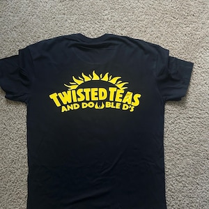 Twisted Teas and Double D’s T-shirt- Custom Funny T-shirts - Etsy