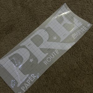 P.R.E Paper Route Empire Decal - Decal for Cars, Laptop, Vehicle, and ...