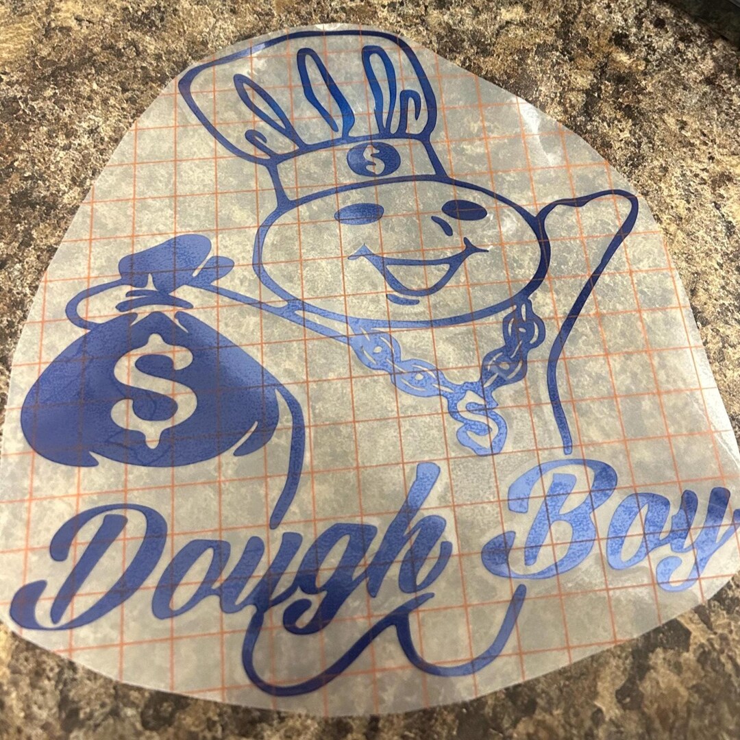 Dough Boy Decal - Decal for Cars, Laptop, Vehicle, Custom. - Etsy