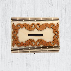 Wooden Money Bank, Wooden Piggy Banks, Laser Cut File, Svg Ai Cdr Dxf ...