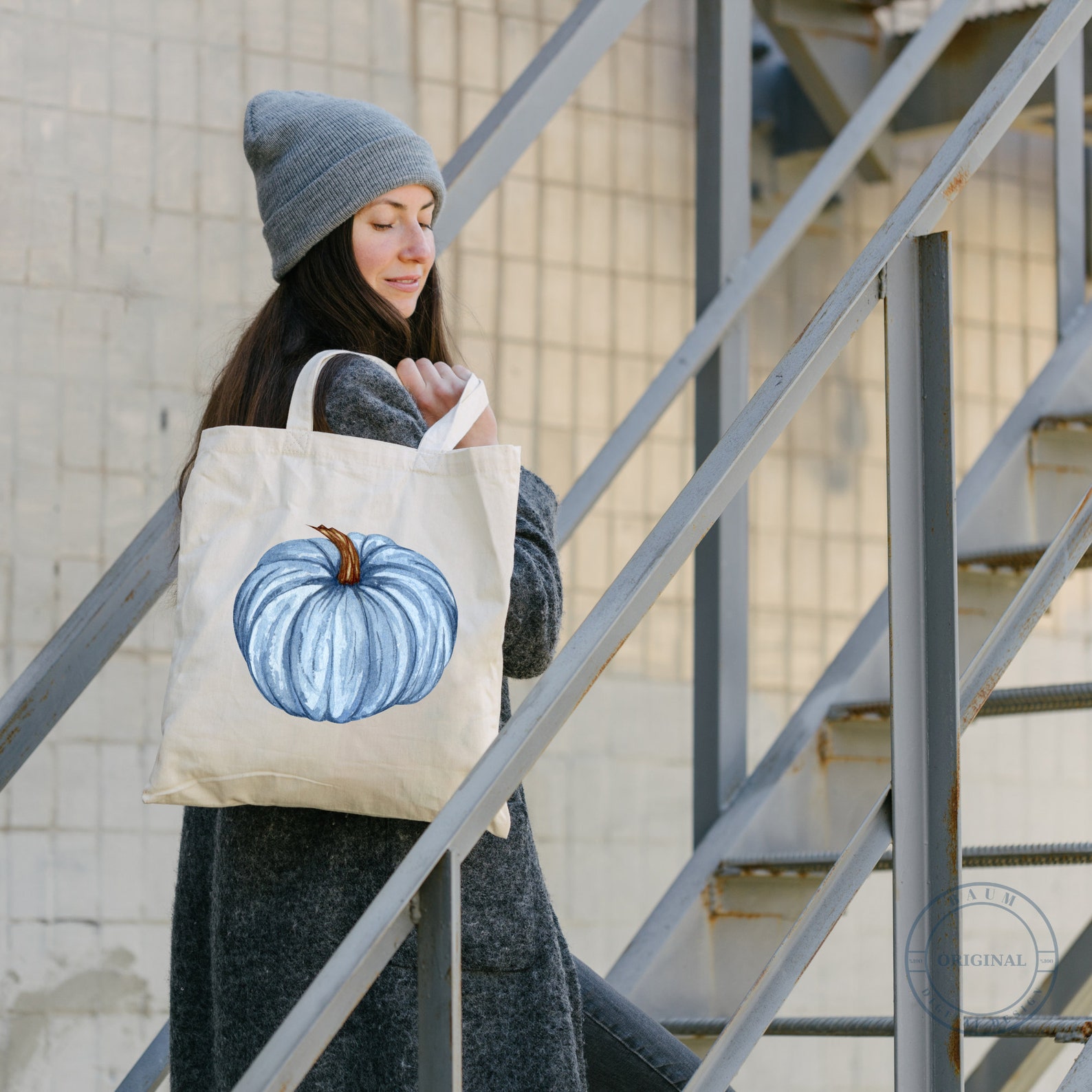 Blue Pumpkin Clipart, Blue Autumn Pumpkin Bundle, Fall Pumpkin Png ...