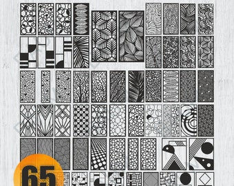 Laser Cut Panels Svg Bundle, Geometric Panels, Vector File, Svg Ai Cdr ...