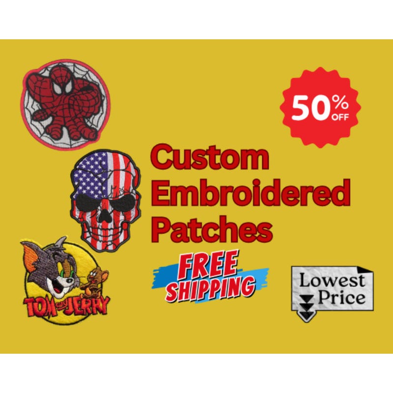 Embroidered Patch - Etsy