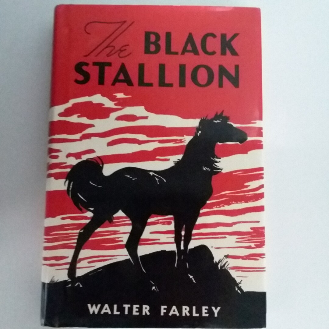 The Black Stallion - Vintage Childrens Book - Walter Farley - Childrens ...
