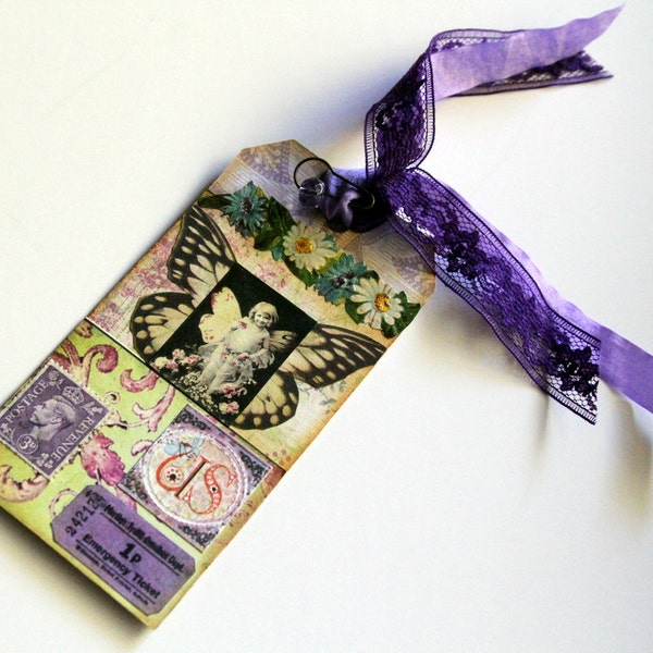 Altered Art Tags - Etsy