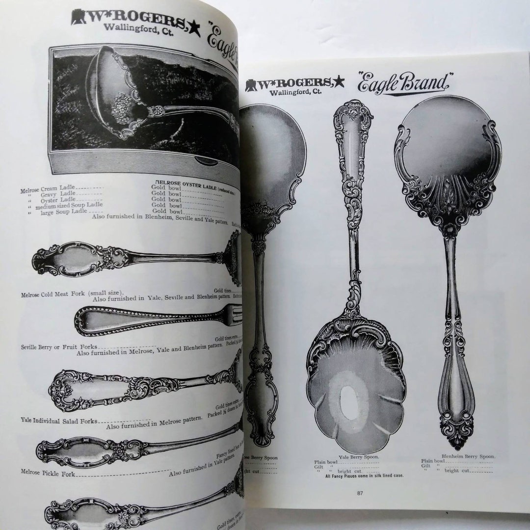 Vintage Silver Book: STERLING SILVER Silver Plate and Spoons Ephemera ...