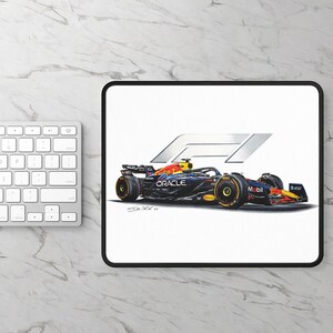F1 Racecar Mouse Pad: RB21 Fine Art Gaming Accessory - Etsy