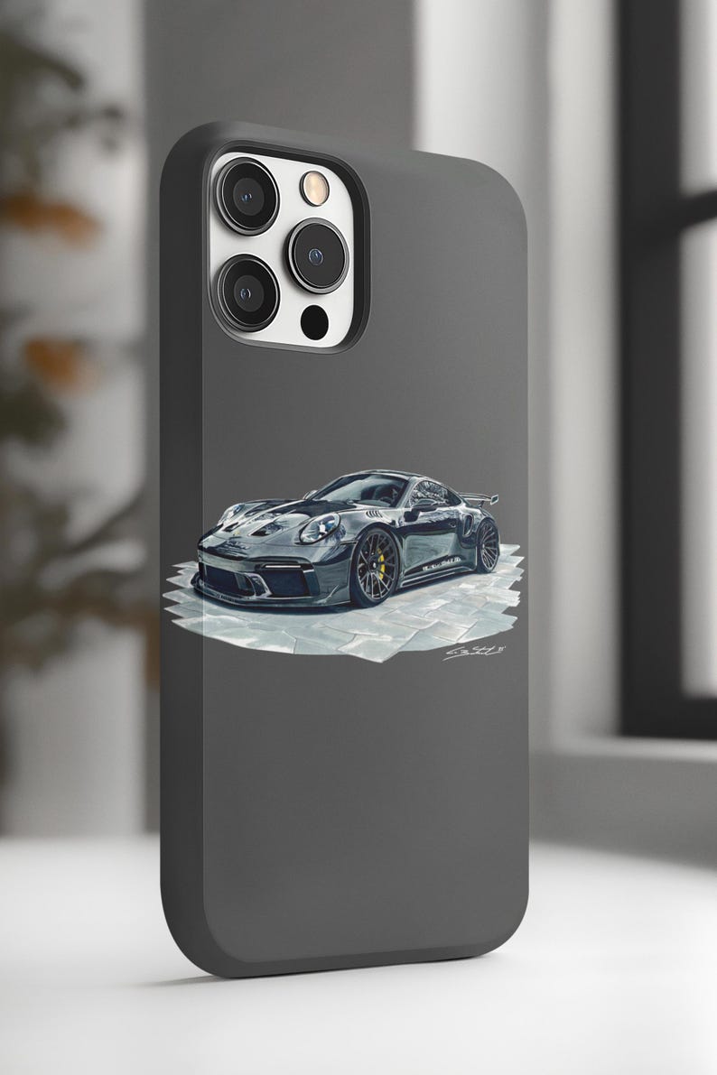 Supercar GT2 RS Supercar Phone Case | Tough Case, Racing Car Design - Etsy