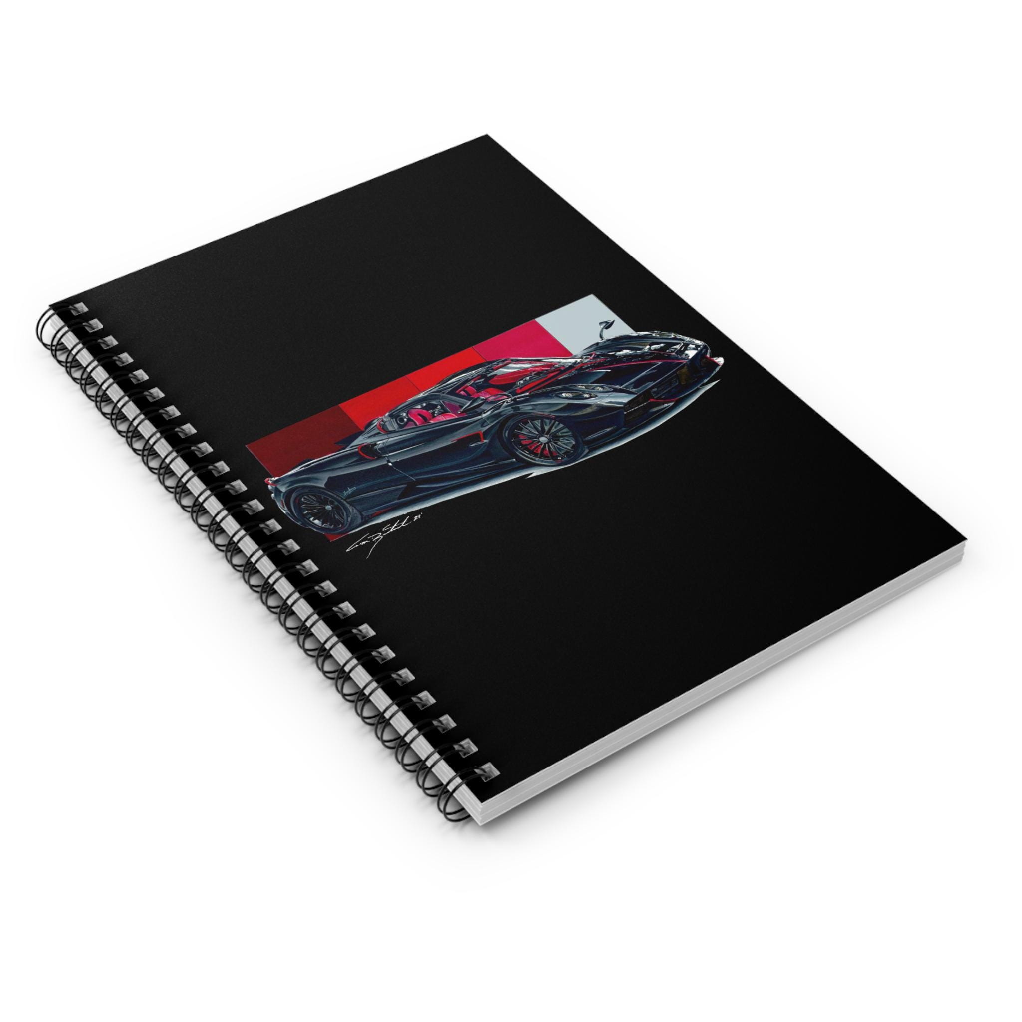 Pagani Supercar Spiral Notebook, Pagani Notebook, Back to School, Gift ...