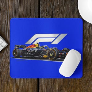 F1 Racecar Mouse Pad: RB21 Fine Art Gaming Accessory - Etsy