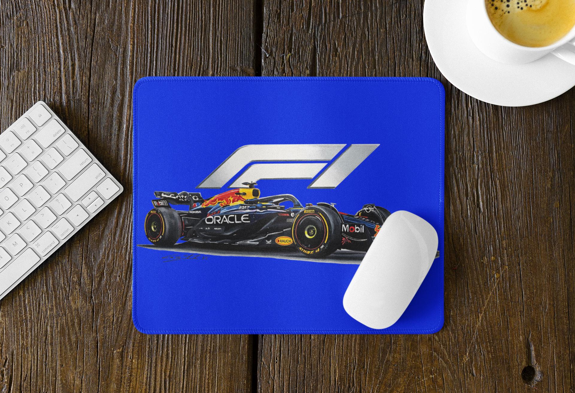 F1 Racecar Mouse Pad: RB21 Fine Art Gaming Accessory - Etsy
