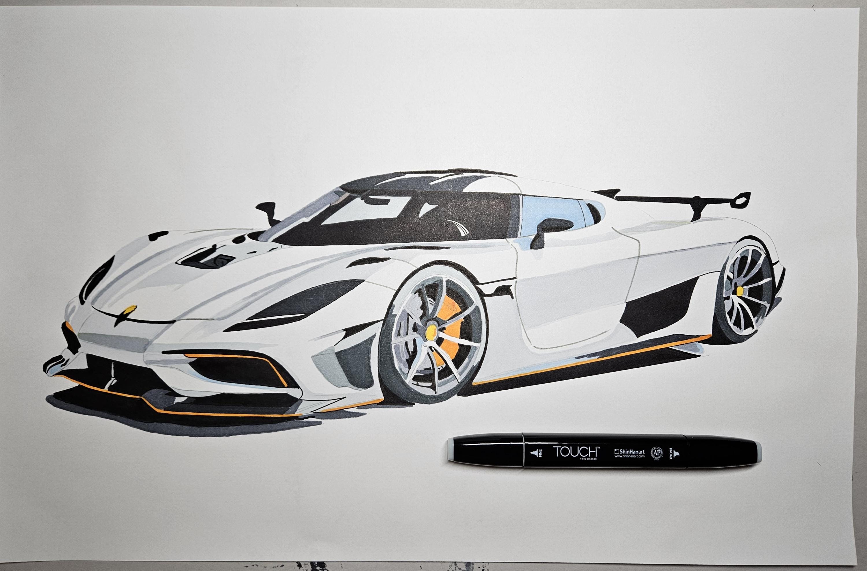 Need for Speed, Hand Drawn Art, Pencil Art, Supercar Art, Car Guy Art ...