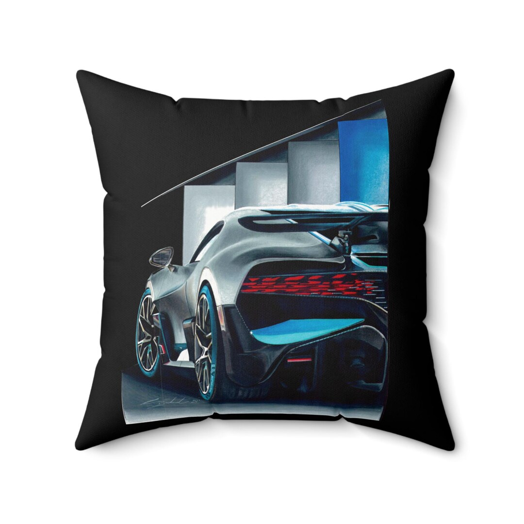Supercar Pillow, Racing Car Pillow, Sporty Home Decor, Automotive Gift ...