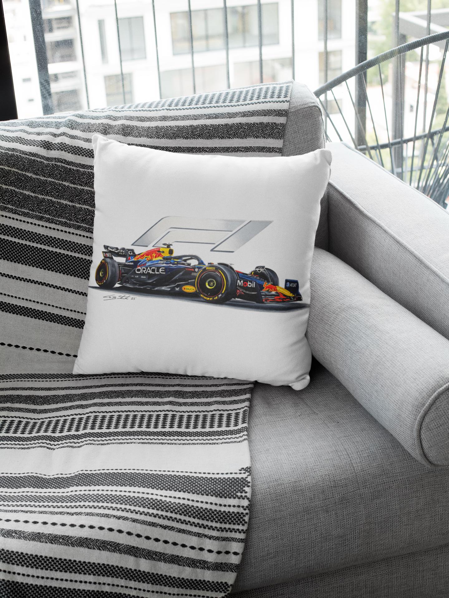 Racecar 1 Pillow: F1 Home Decor for Auto Enthusiasts - Etsy