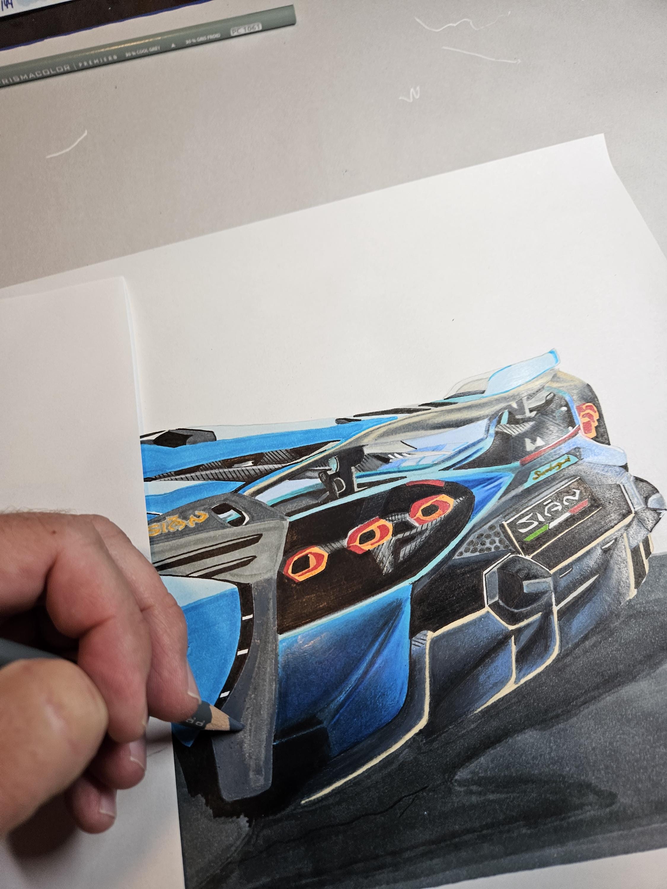 Lamborghini Sian Hand Drawn Art, Pencil Art, Supercar Art, Car Guy Art ...
