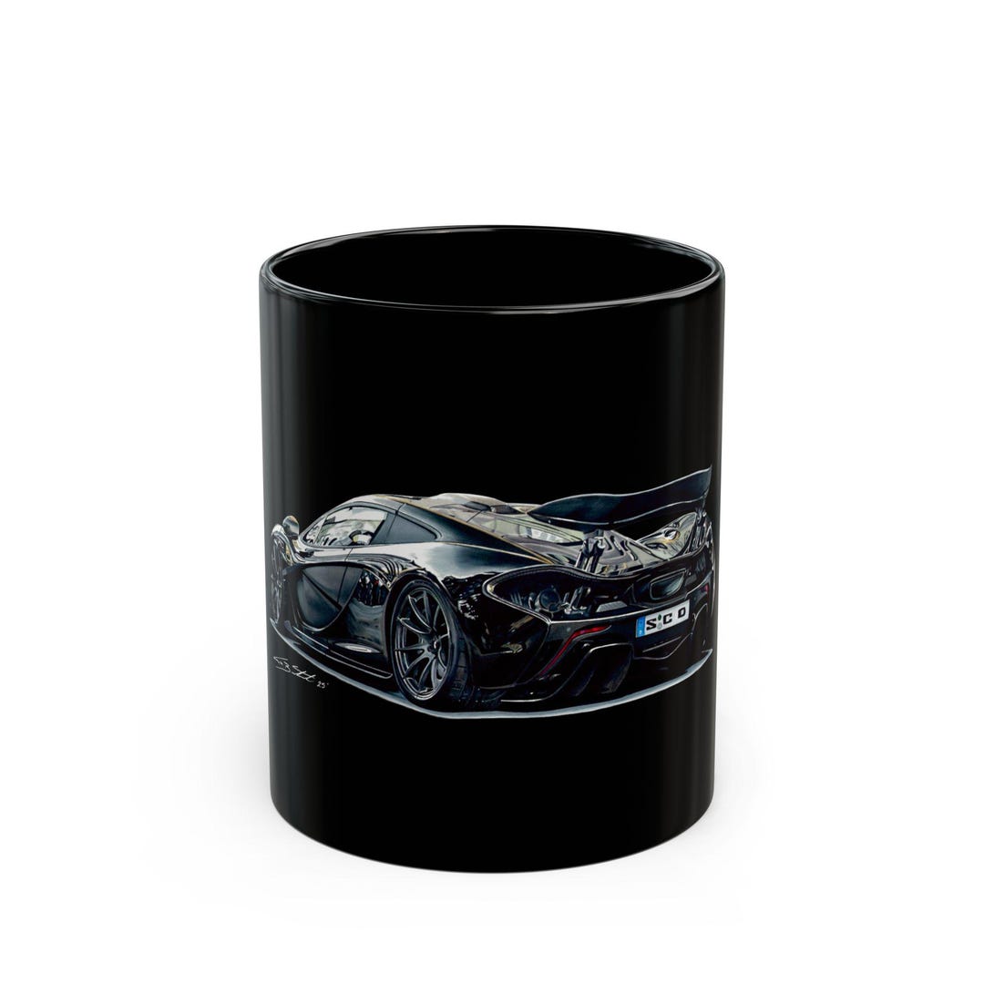Mclaren P1 Supercar Black Ceramic Coffee Mug (11oz, 15oz) - Etsy