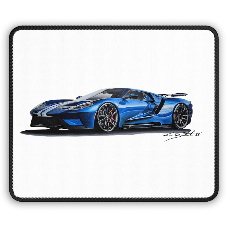 Ford GT40 Mouse Pad: Supercar Art, Car Guy Gift - Etsy