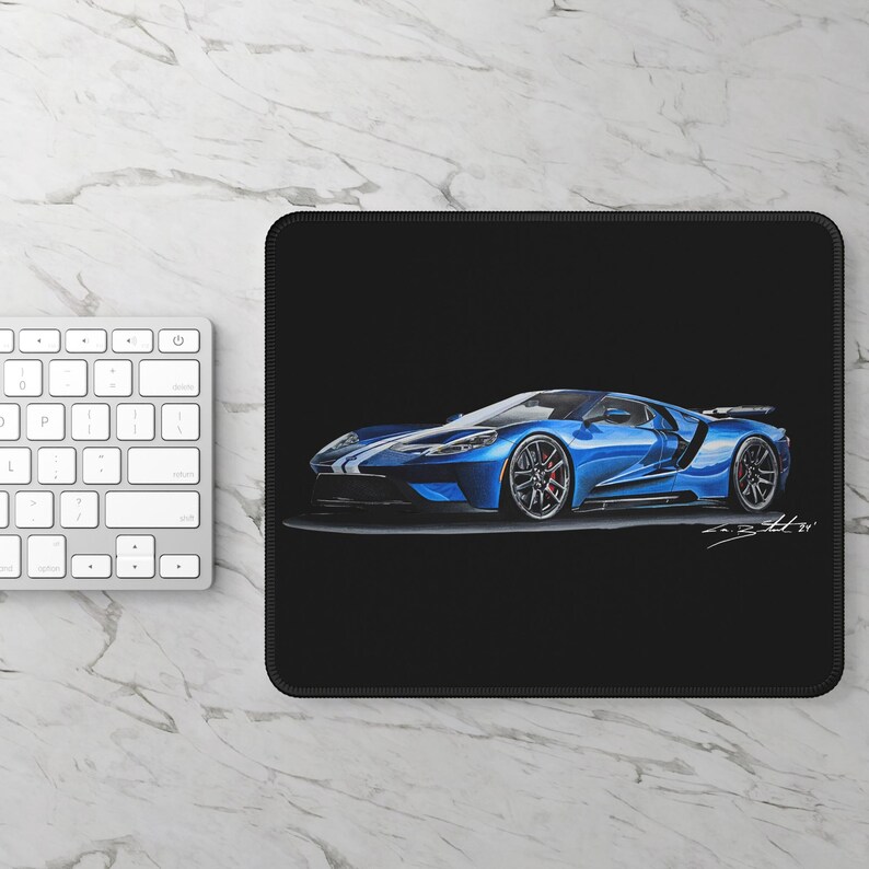 Ford GT40 Mouse Pad: Fine Art Gaming, Car Guy Gift - Etsy