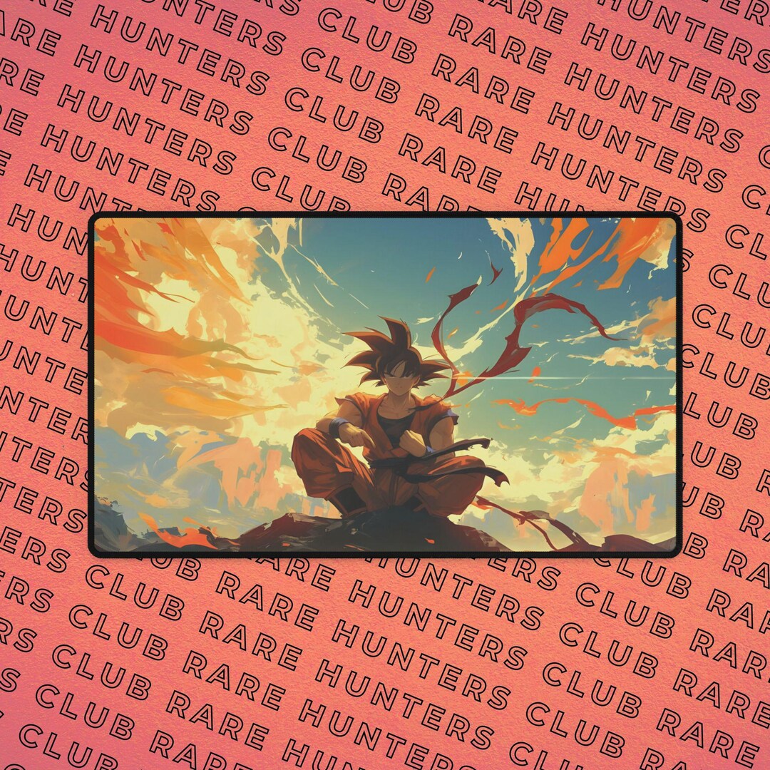 DBZ Playmat TCG Playmat Desk Mat Anime Manga Playmat Custom Playmat ...