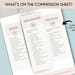 Real Estate Service Menu Template: Realtor Commission Sheet (canva ...
