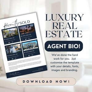 Real Estate Agent Bio | Luxury Real Estate | Listing Presentation ...