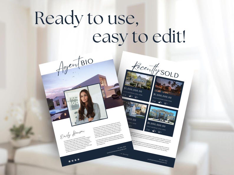 Real Estate Agent Bio | Luxury Real Estate | Listing Presentation ...