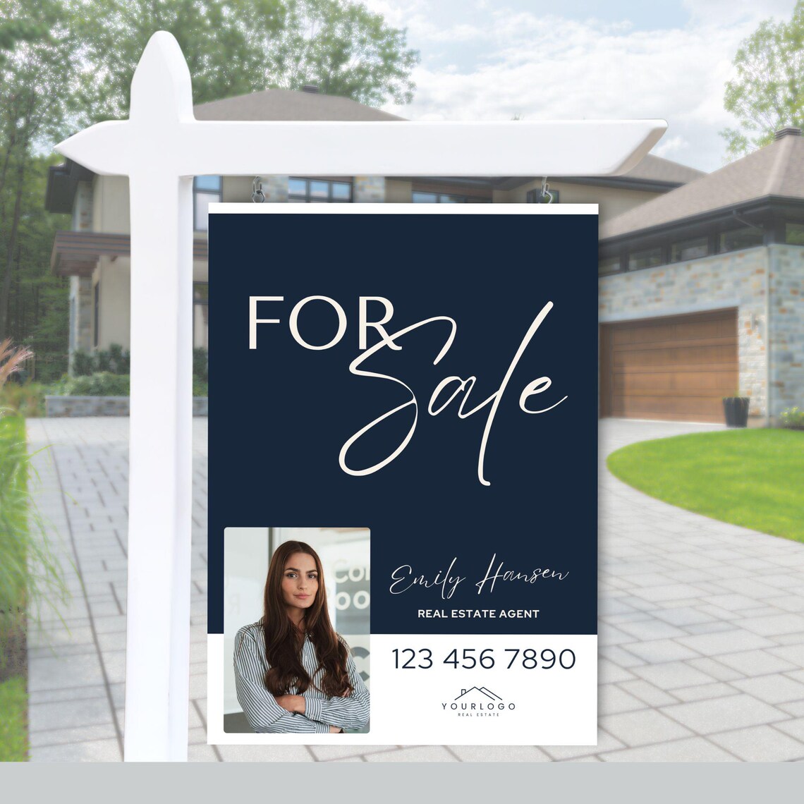 Luxury Real Estate for Sale Sign | Luxury Real Estate Yard Sign ...