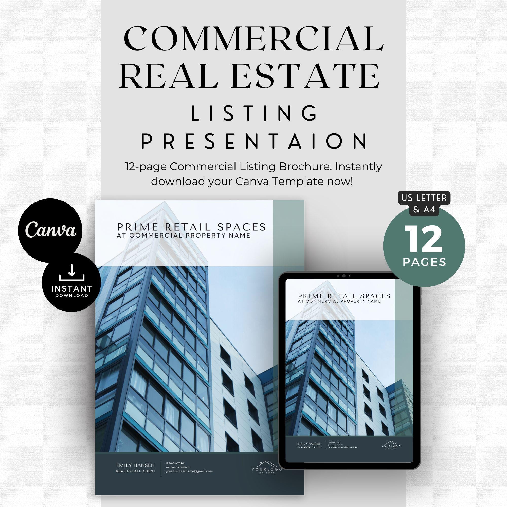 Commercial Real Estate Listing Presentation Offering Memorandum ...